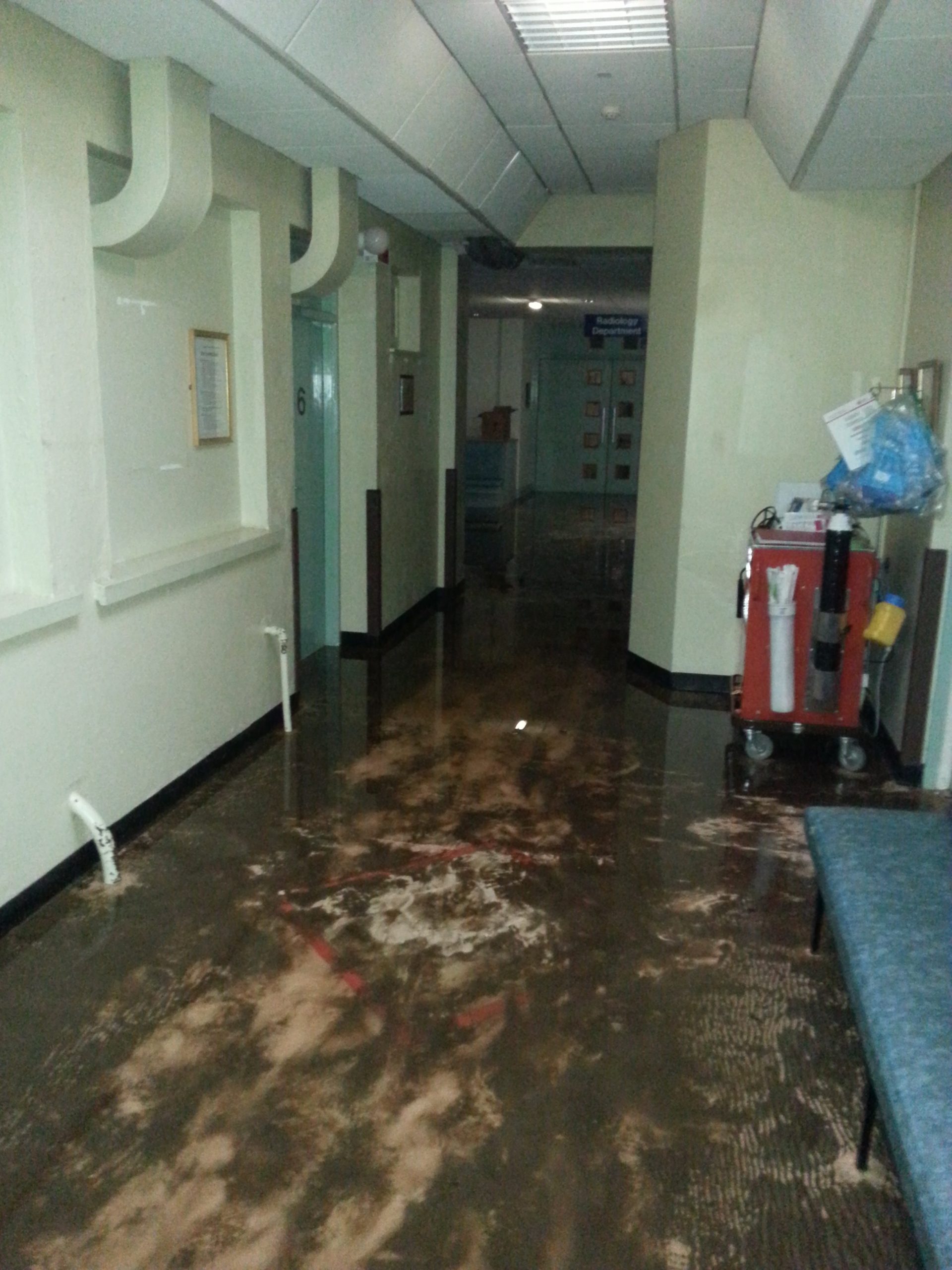 Picture special - Parts of Letterkenny General Hospital damaged by ...