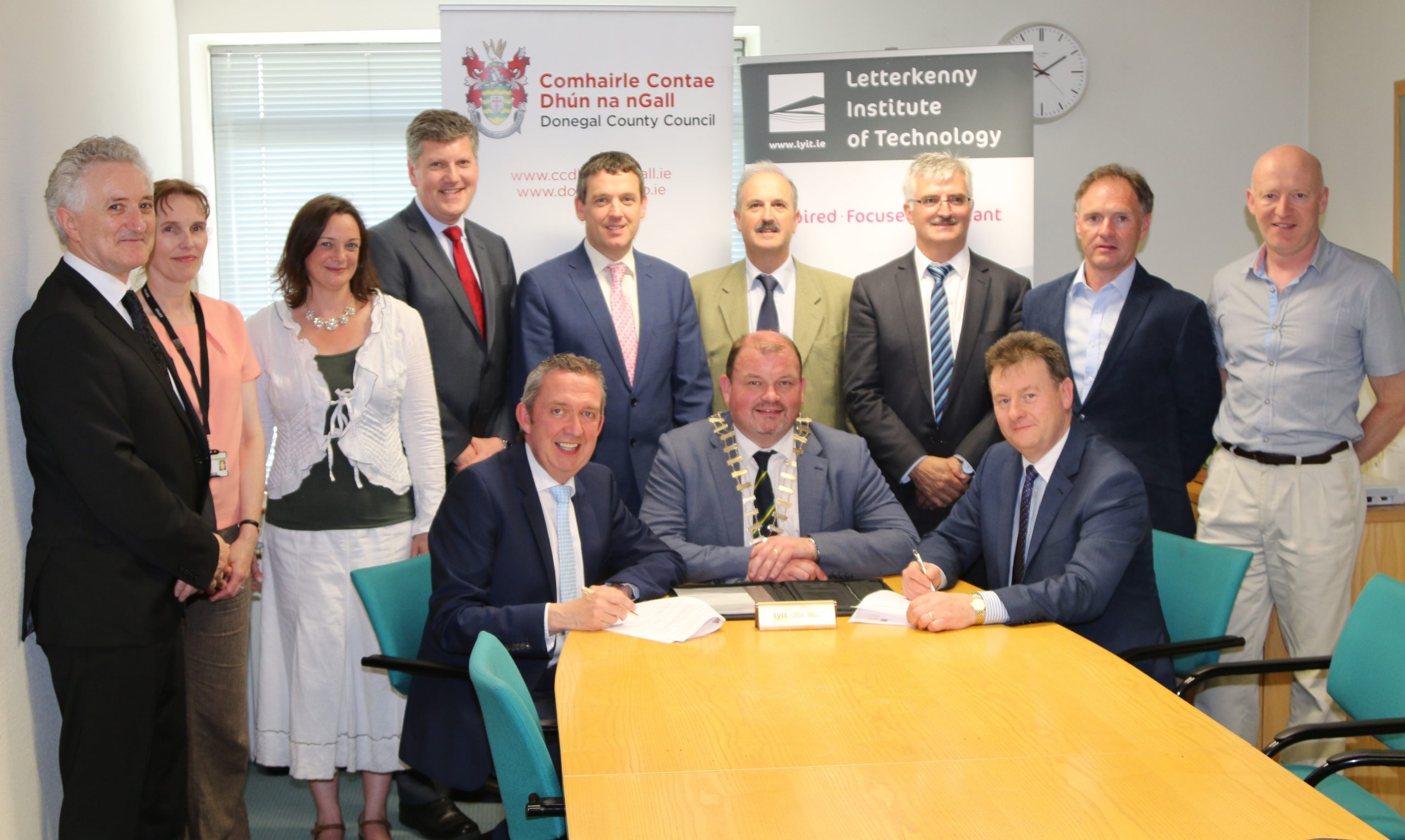 Council and LYIT sign special cooperation agreement - Highland Radio ...