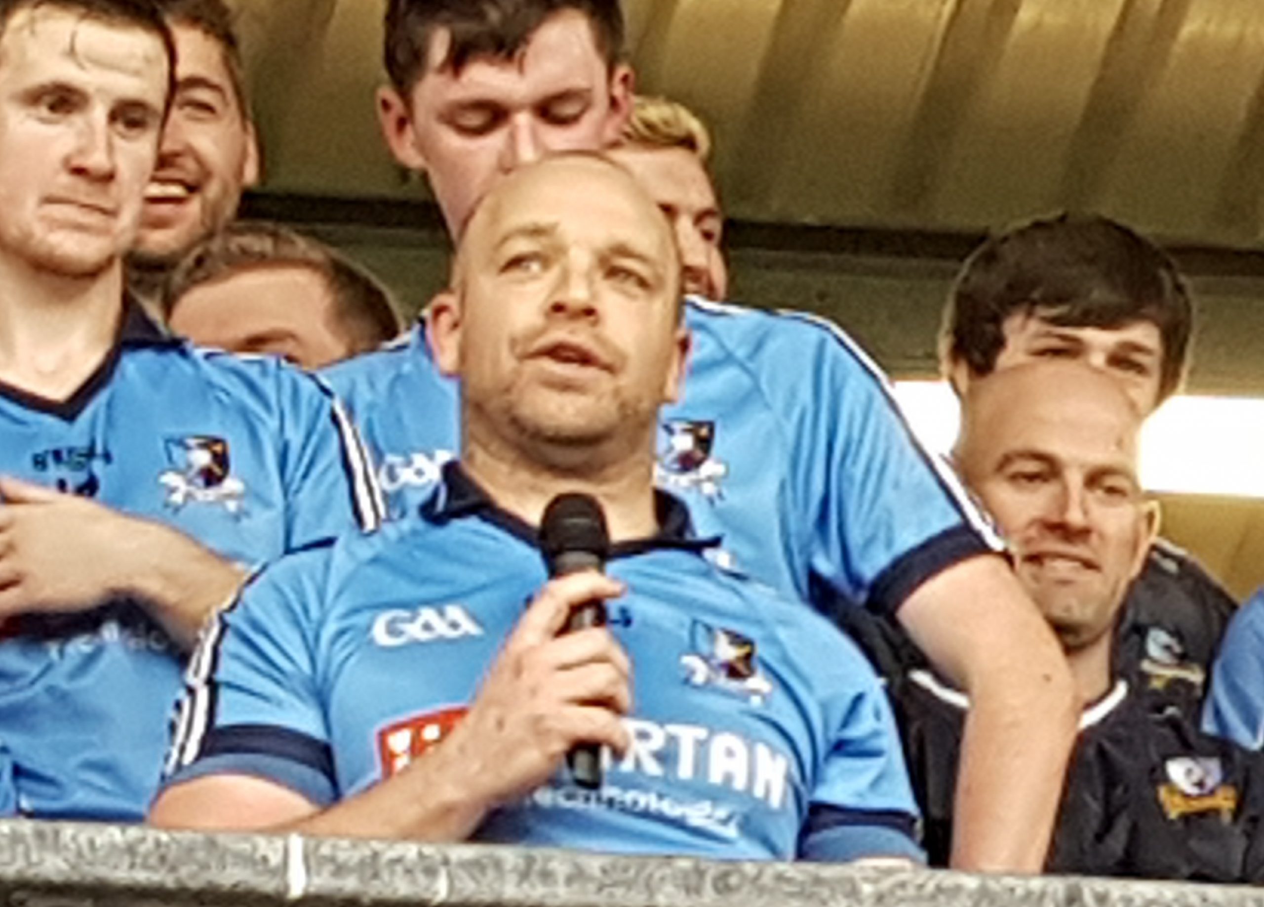 Paddy Peoples and Gary Merritt on Milford's Intermediate Championship ...