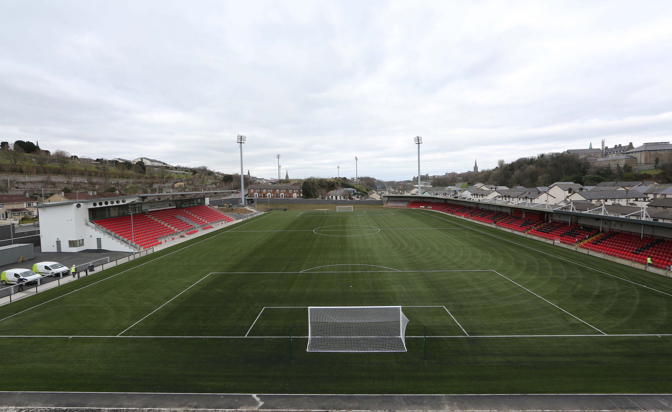 Details of Derry's first game at the New Brandywell Stadium - Highland ...