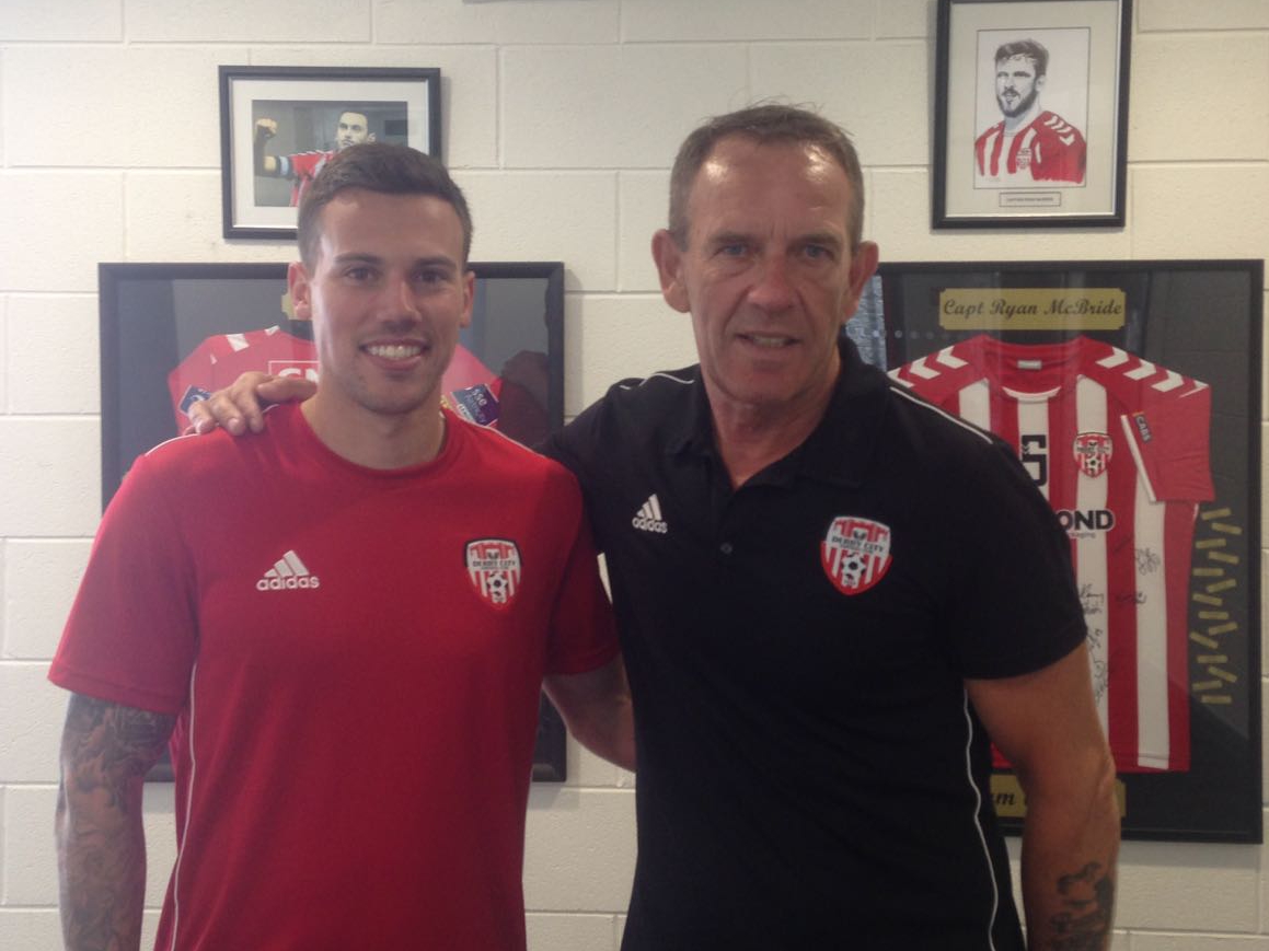 Derry City sign Canadian winger Ben Fisk - Highland Radio - Latest ...
