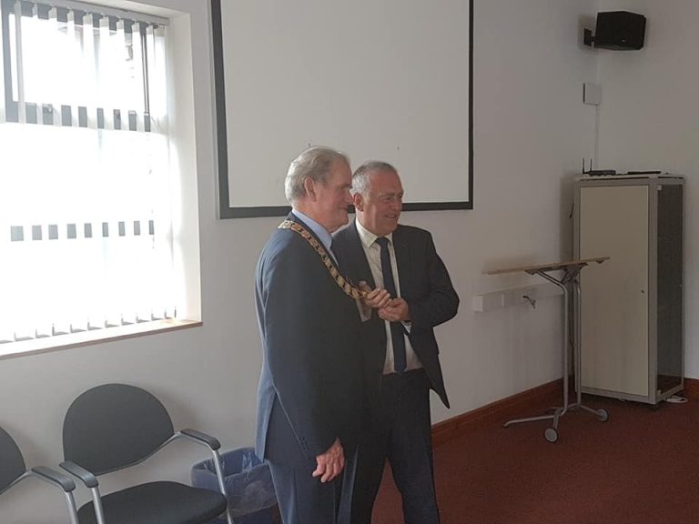 Councillor McGarvey becomes oldest Mayor in Ireland - Highland Radio ...