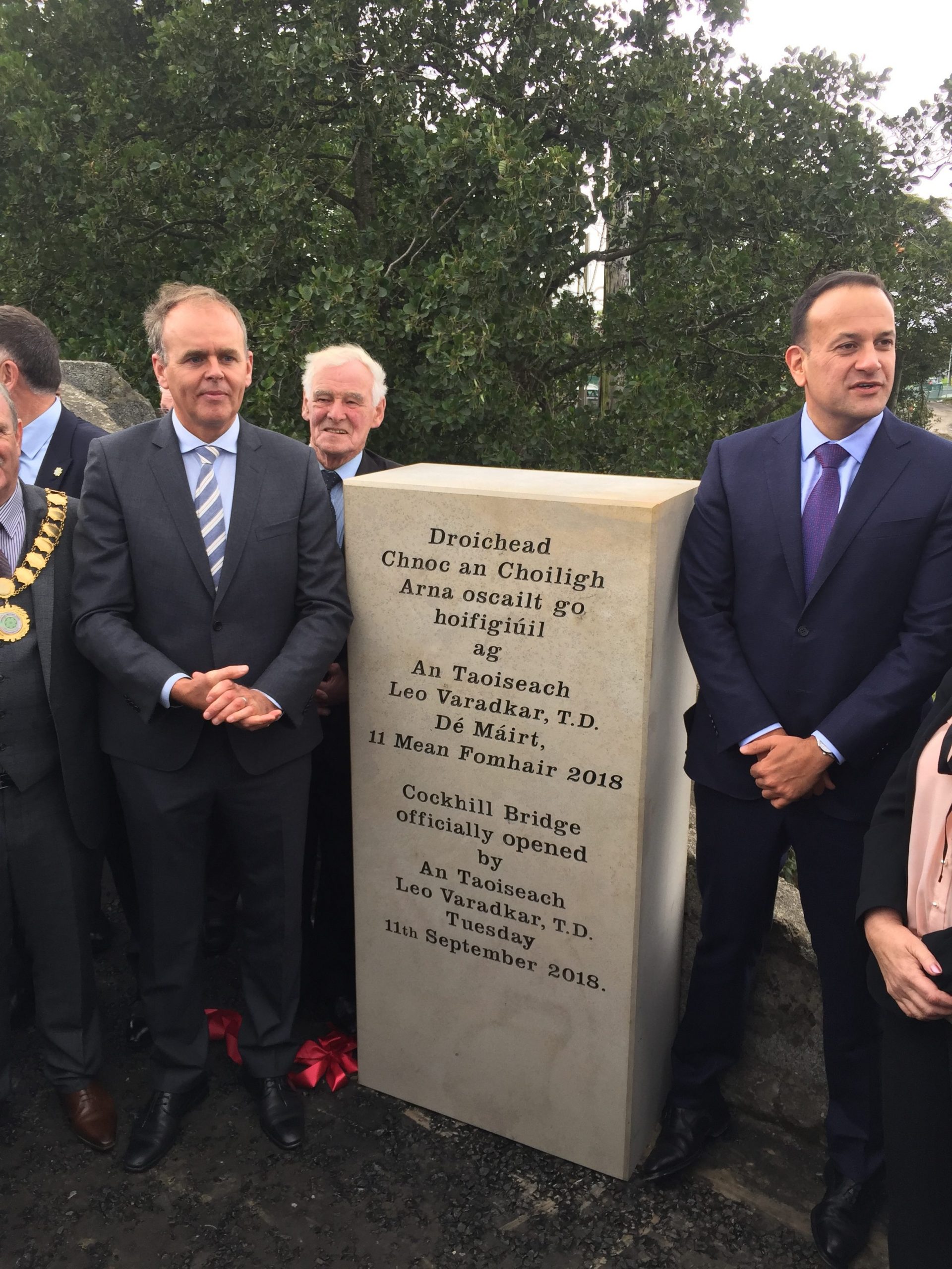 Cockhill Bridge officially opened by Taoiseach - Highland Radio ...