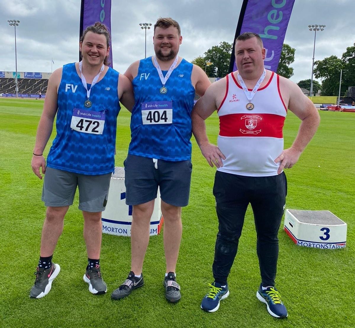 Finn Valley 1-2 in Shot Putt as Donegal athlete's earn Medals in Santry ...