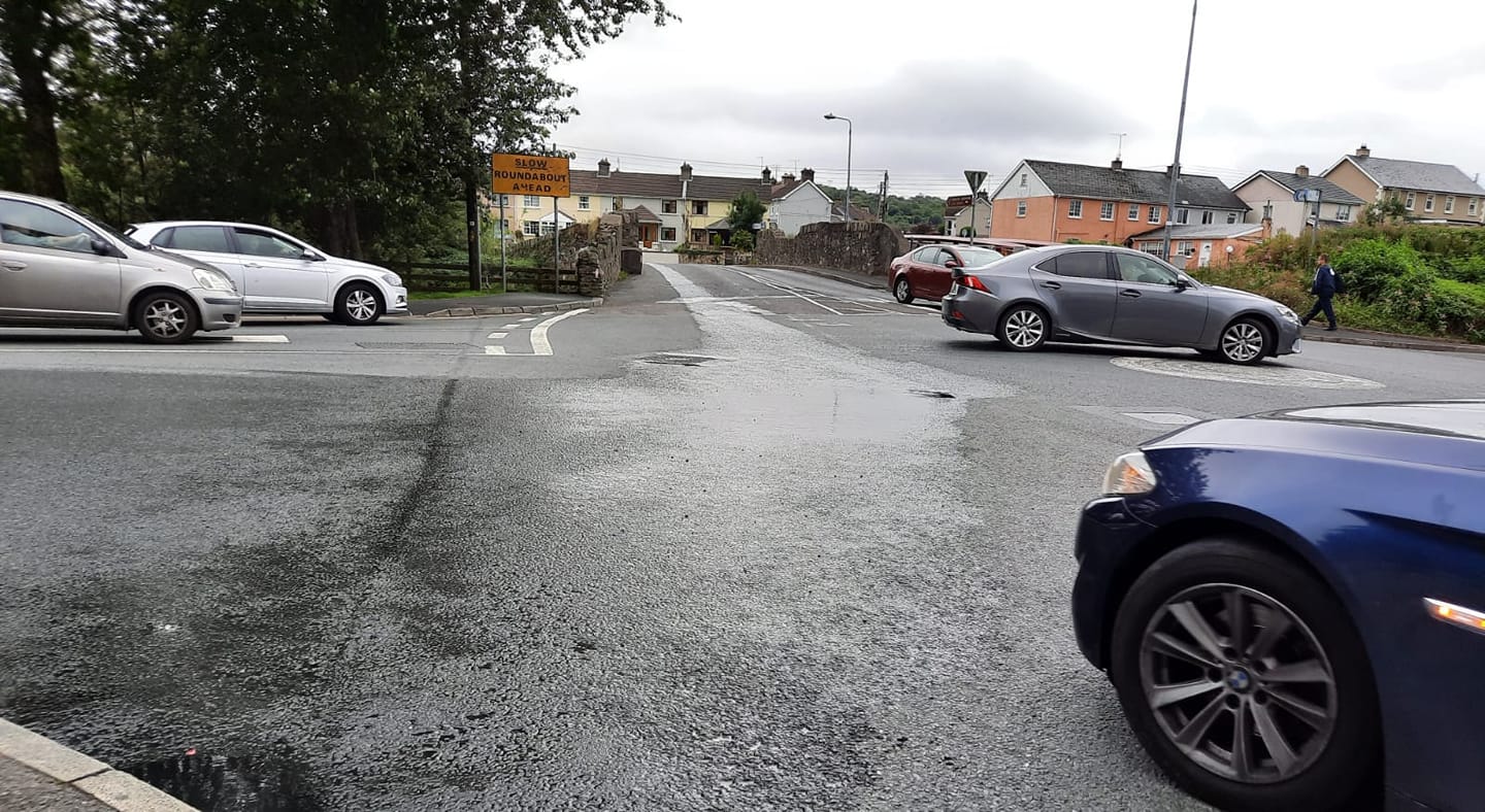 Water issue repair work confirmed at roundabout in Letterkenny ...