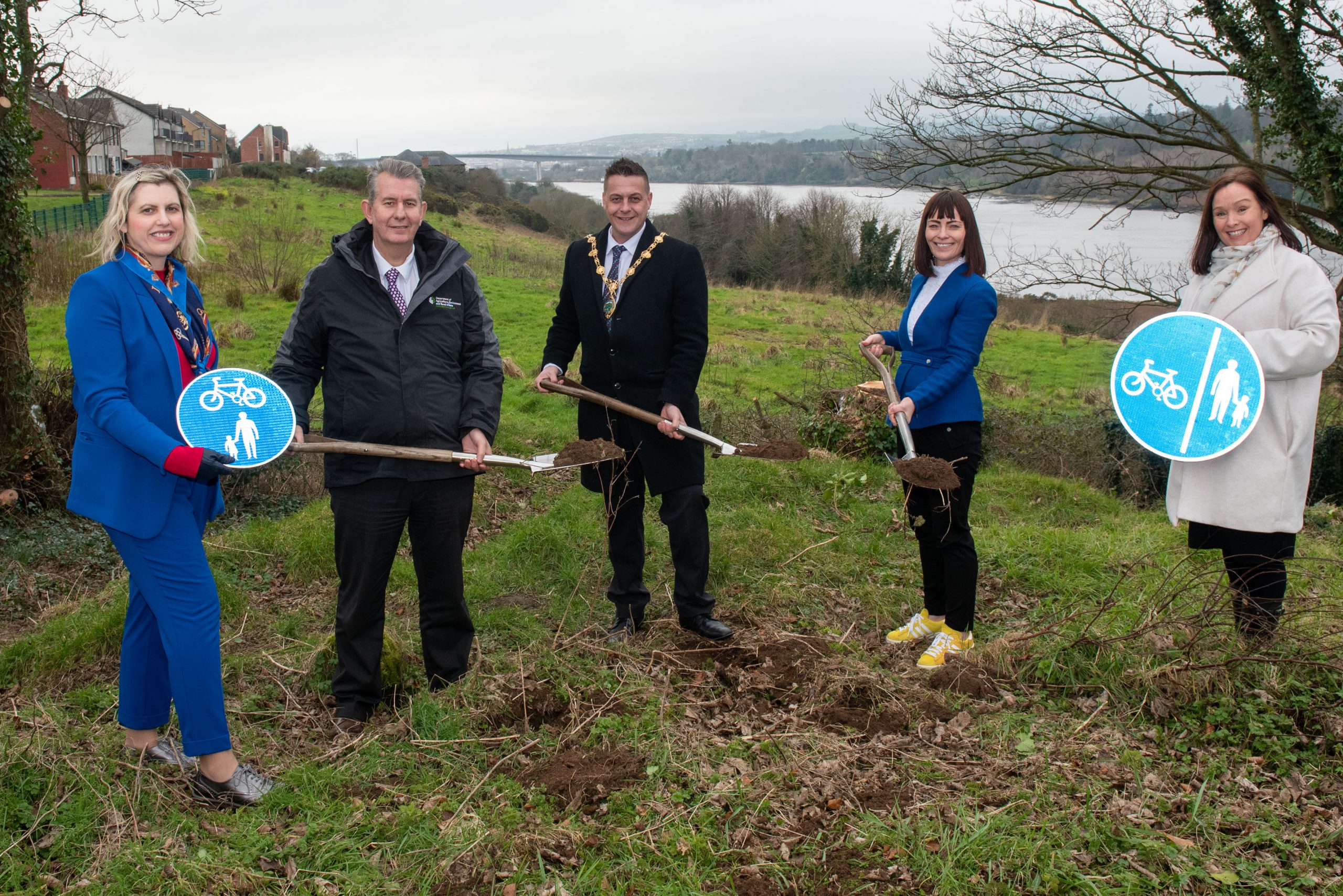 Works commences on Strathfoyle Greenway - Highland Radio - Latest ...