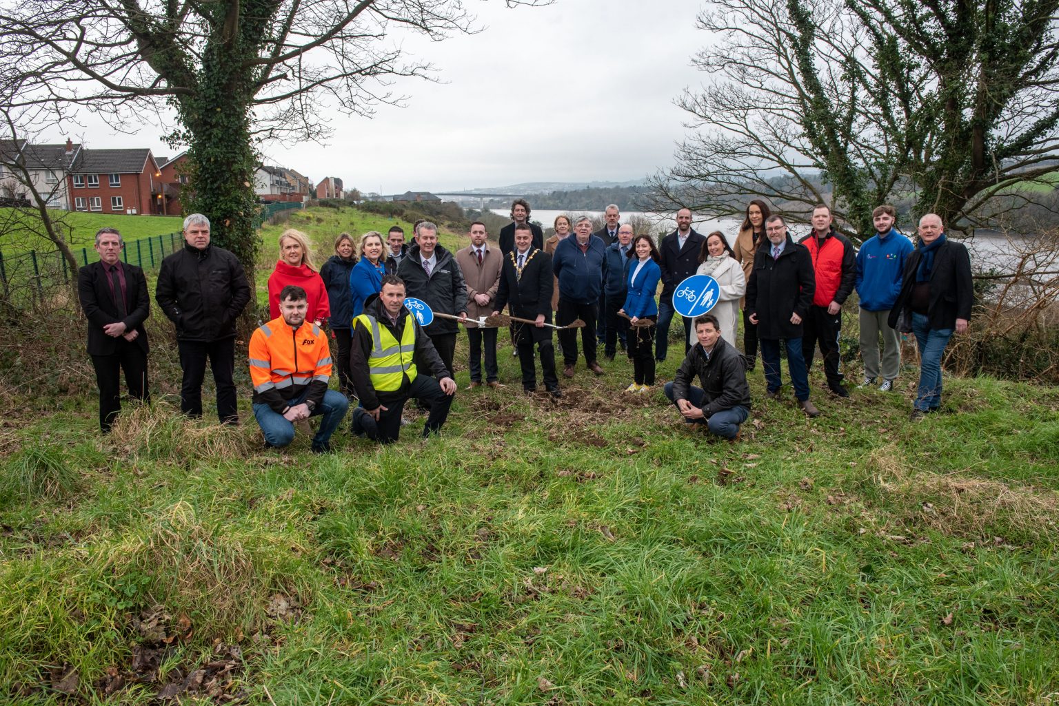Works commences on Strathfoyle Greenway - Highland Radio - Latest ...
