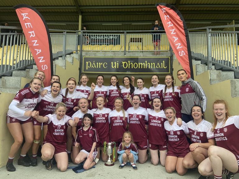Geraldine McLaughlin & Emer Gallagher react as Termon win Donegal ...