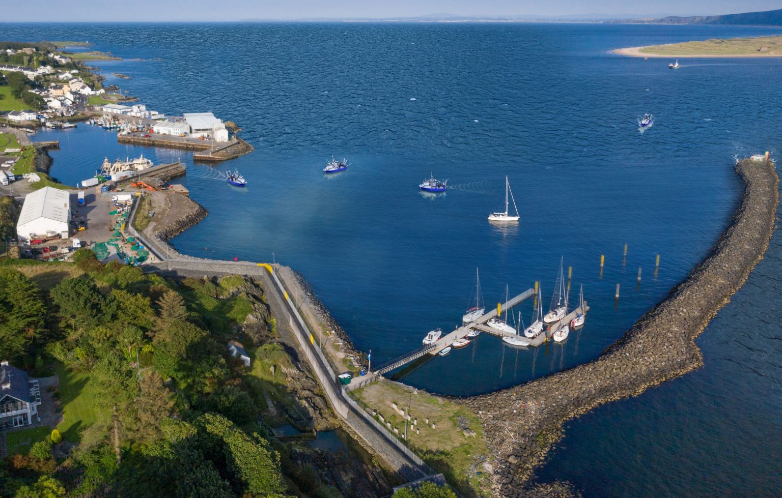 Work set to commence on Greencastle Breakwater Project - Highland Radio ...