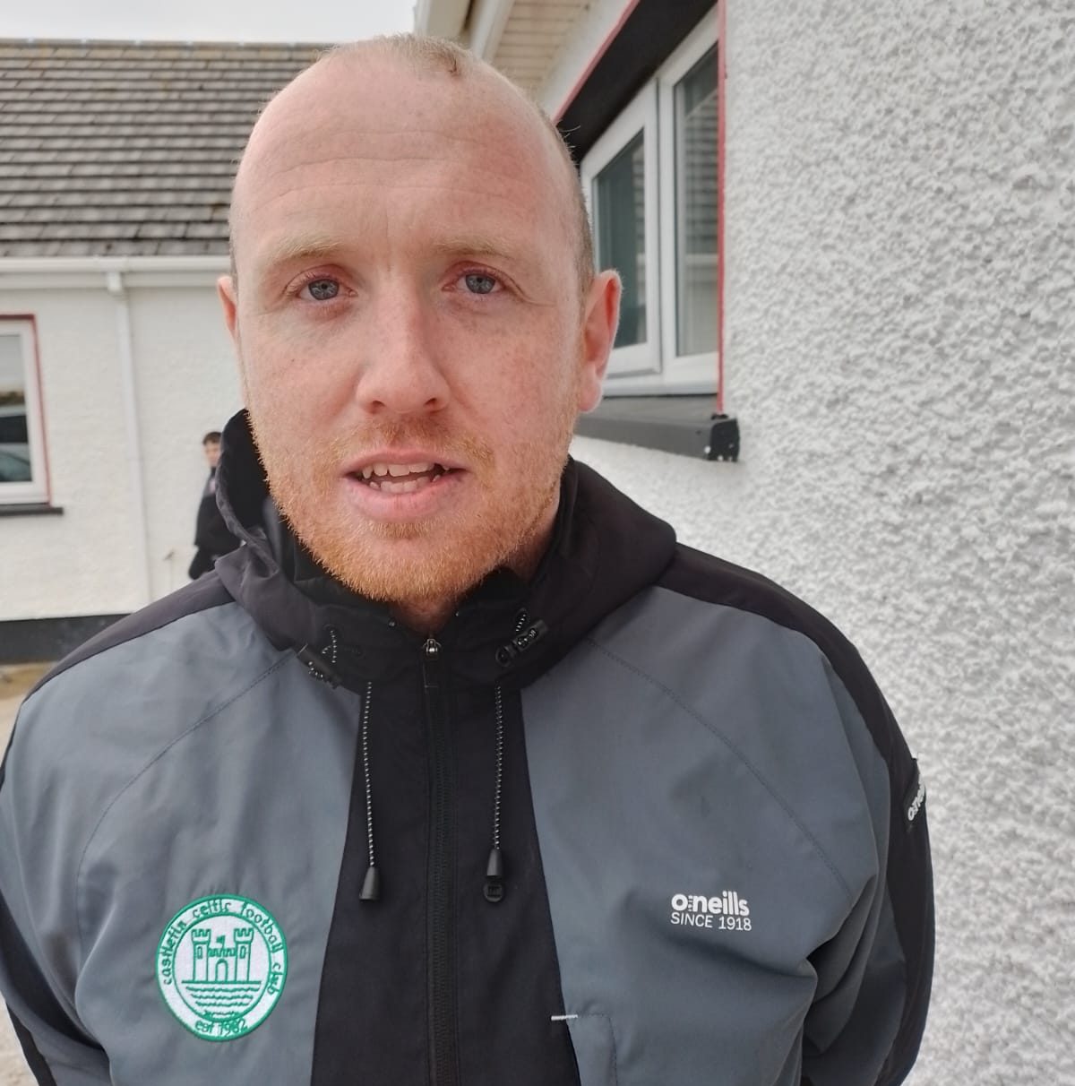 Raymond Foy reacts to Castlefin Celtic's defeat in Fanad - Highland ...