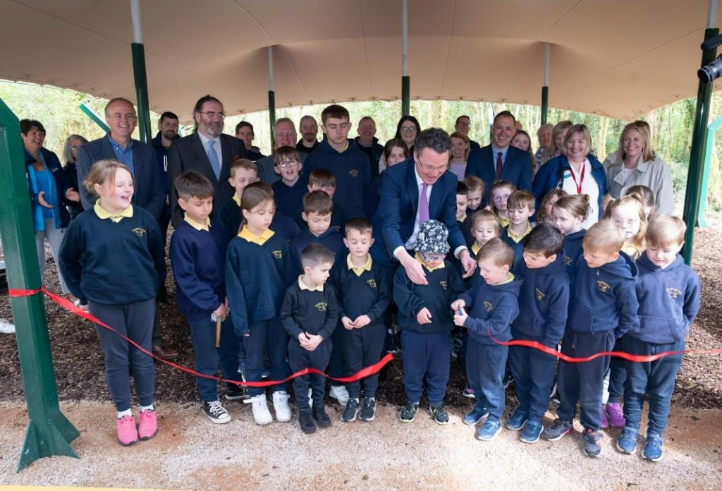Outdoor Classroom opened at Glebe House and Gallery - Highland Radio ...
