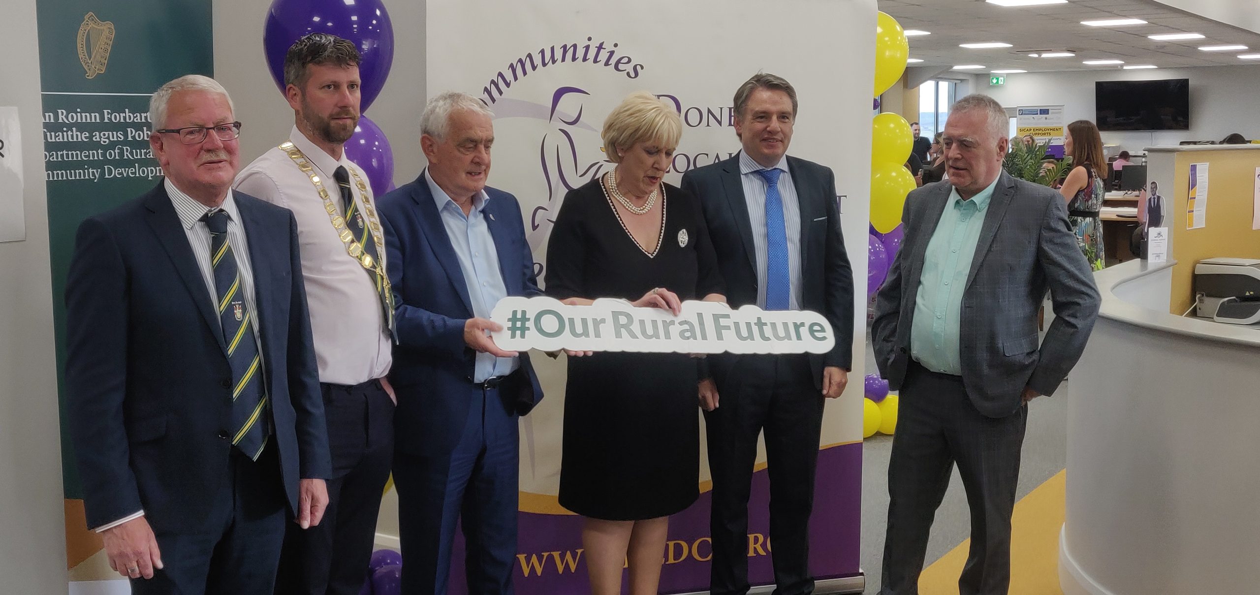 Minister Humphreys opens new DLDC office in Letterkenny - Highland ...