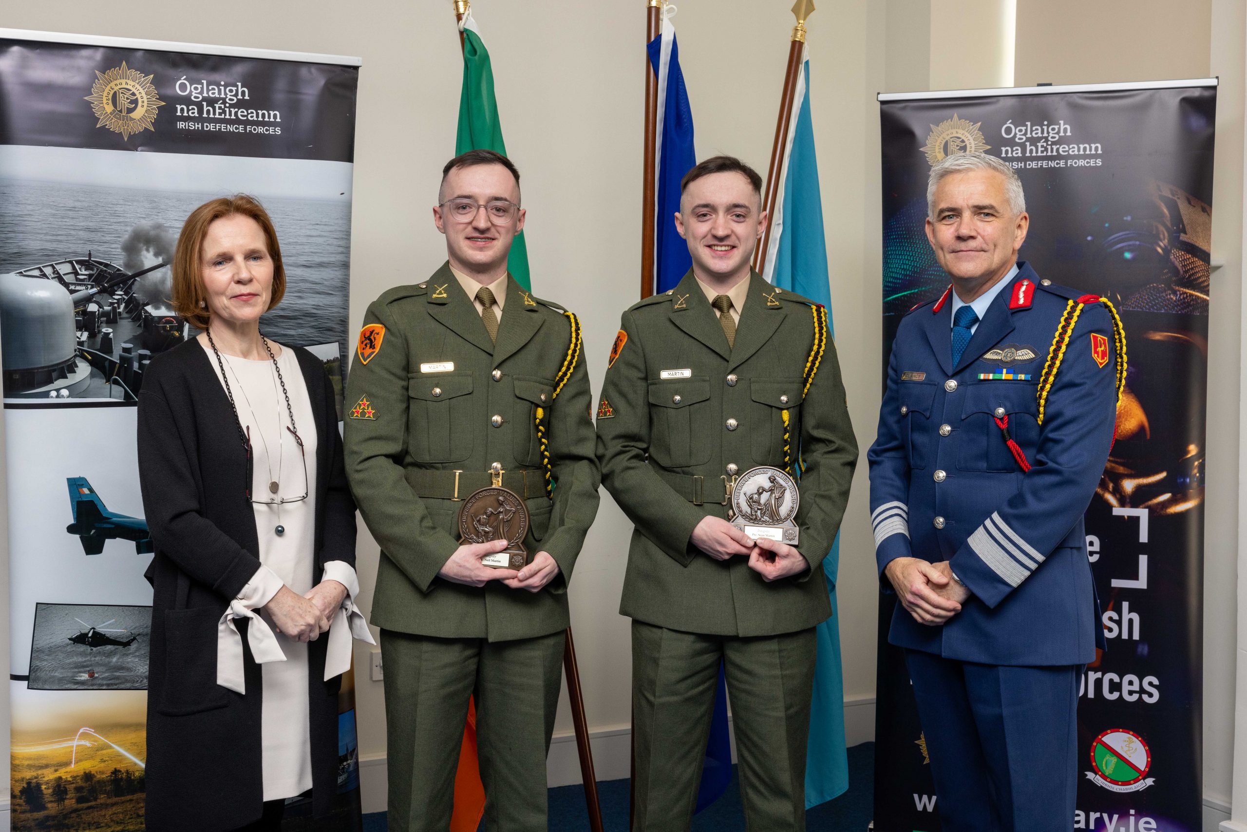 Three Donegal Defence Forces members awarded for exemplary values ...