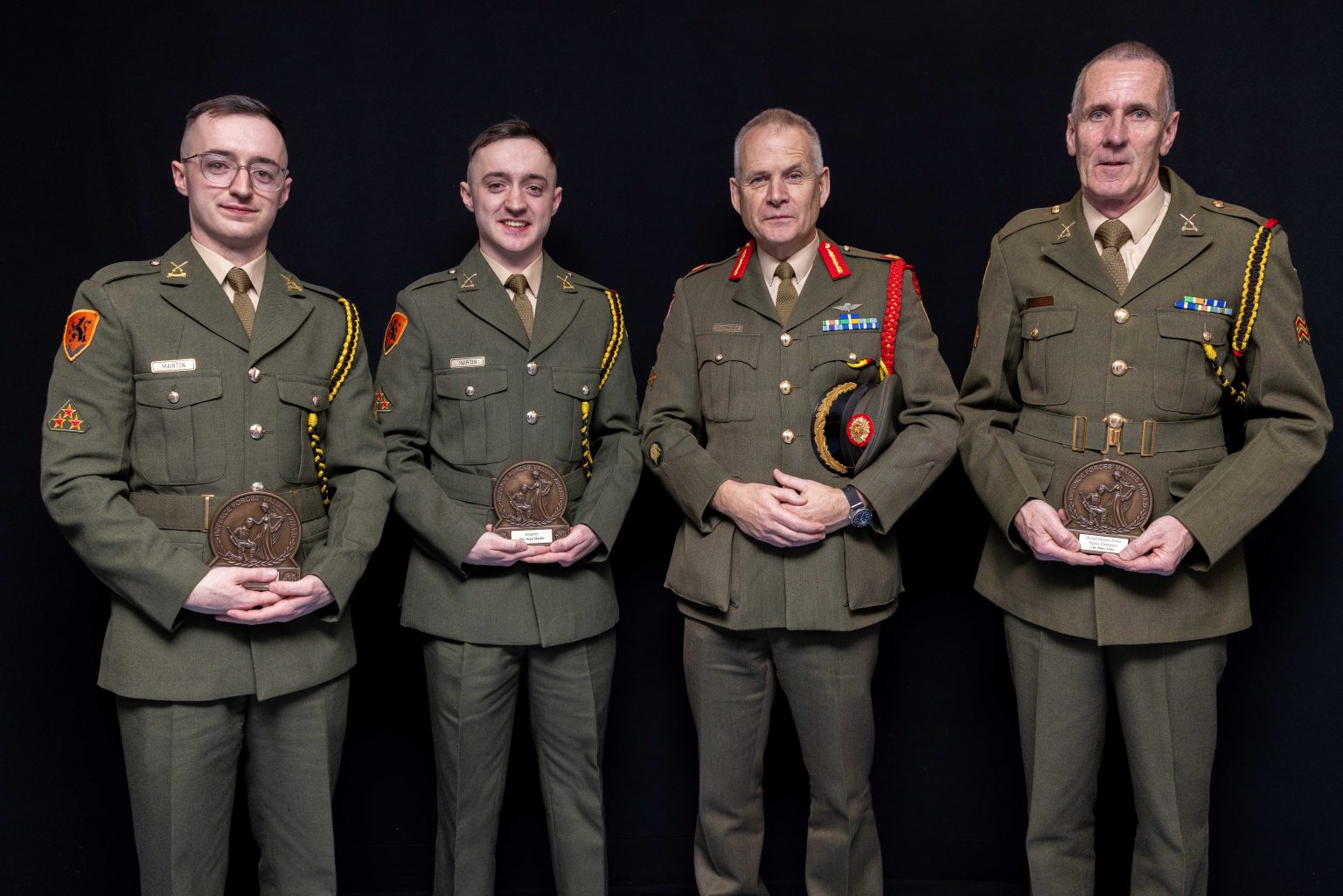 Three Donegal Defence Forces members awarded for exemplary values ...