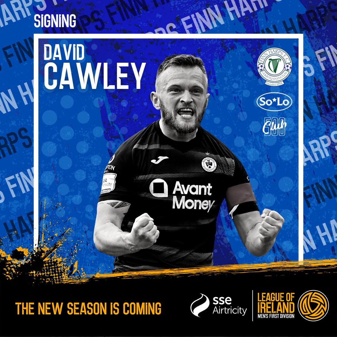 David Cawley signs for Finn Harps - Highland Radio - Latest Donegal ...