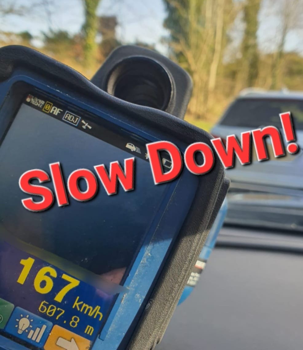 Driver caught speeding almost 70KPH over speed limit - Highland Radio ...