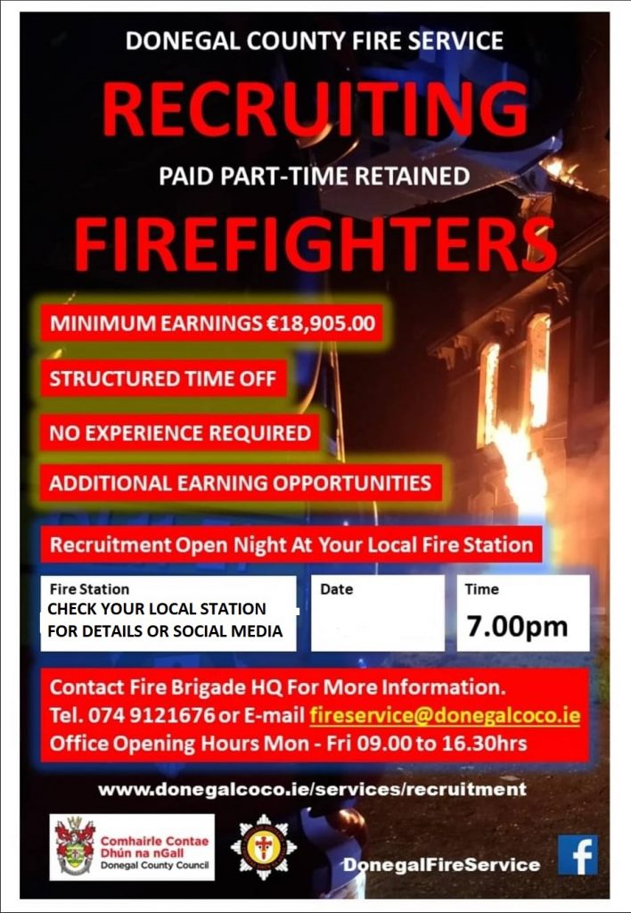 Open nights start tonight across Donegal Fire Stations - Highland Radio ...