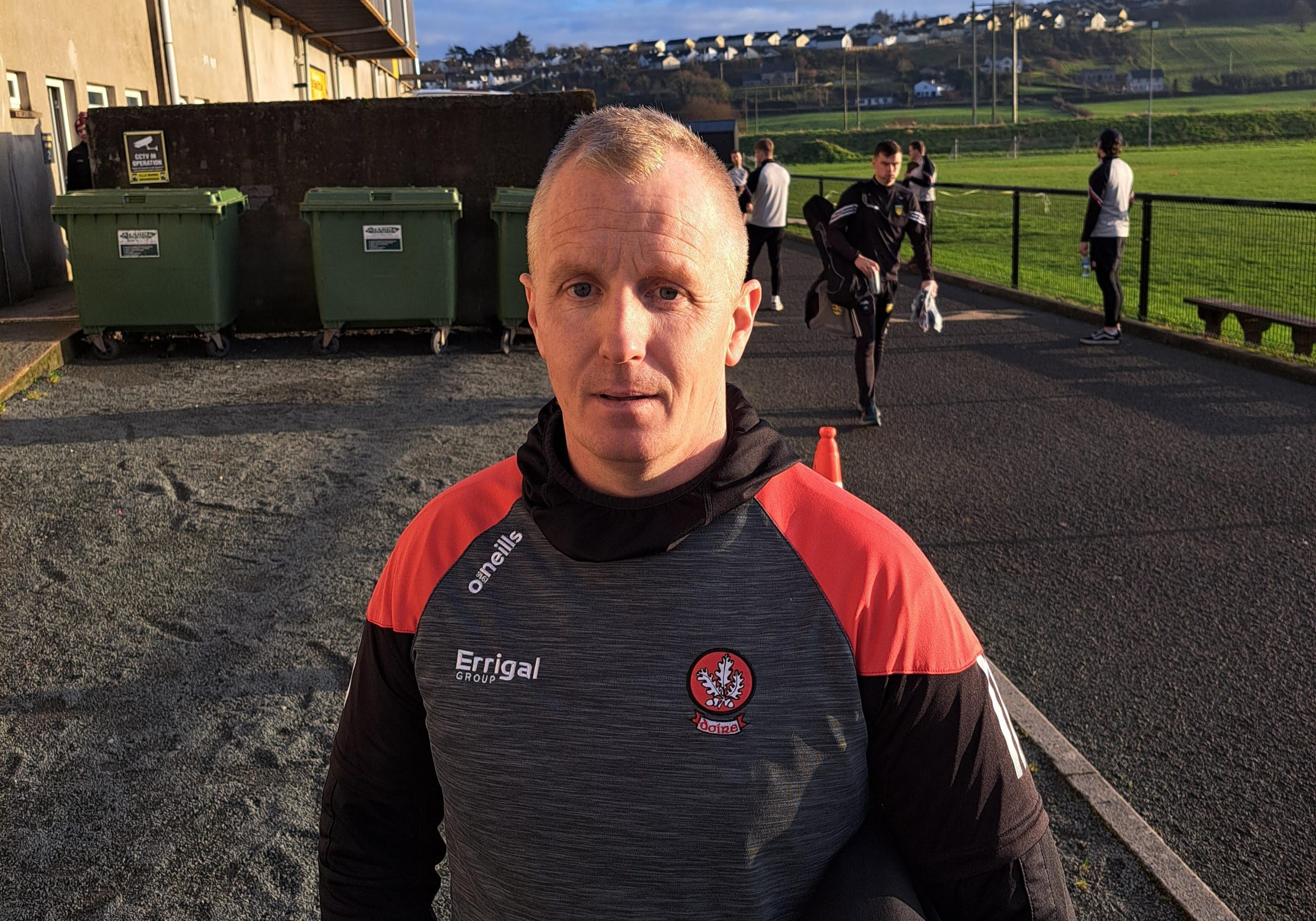 Derry manager Gerard Gilmore reacts to dramatic win over Donegal in ...