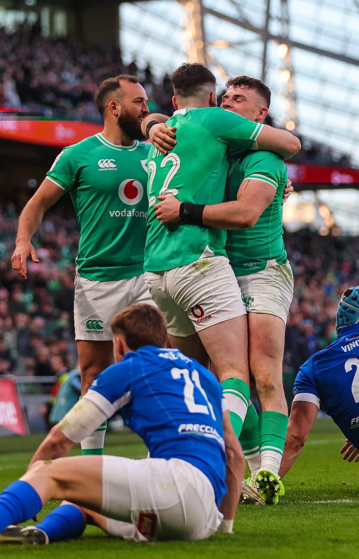 Ireland ease to victory over Italy in the Six Nations - Highland Radio ...