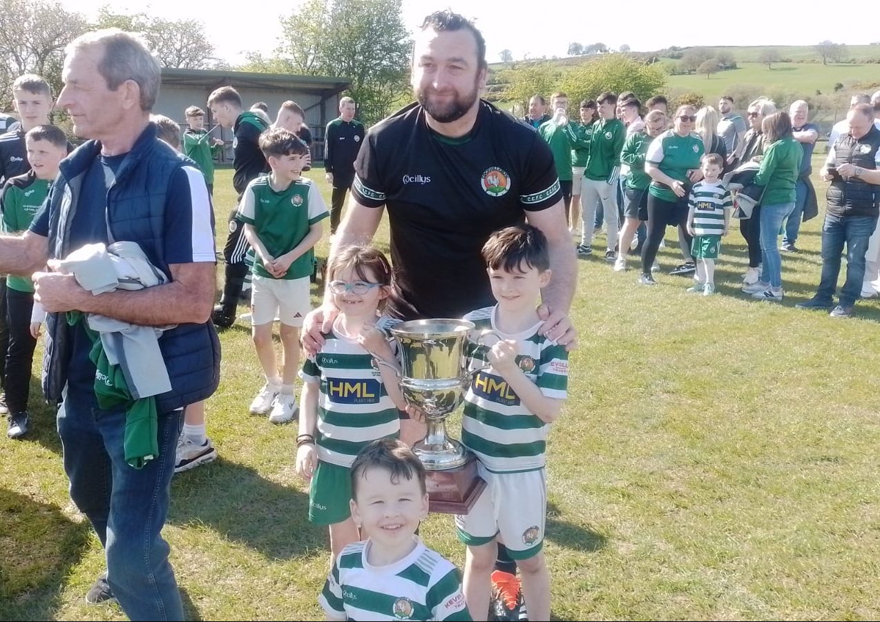 Gavin Cullen reacts to Cockhill's Premier Division title win - Highland ...