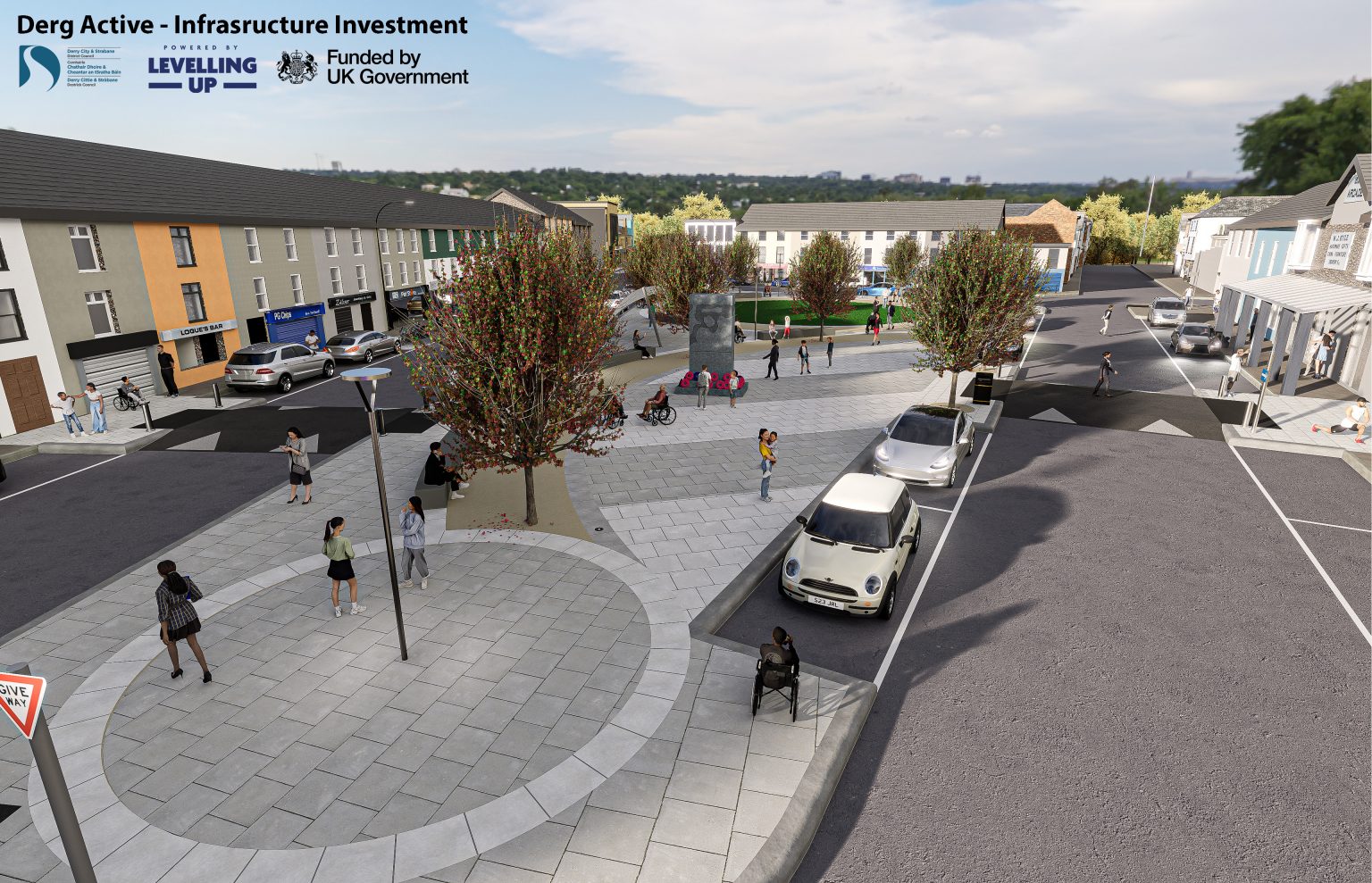 Plans revealed for revamp of the Diamond at Castlederg - Highland Radio ...