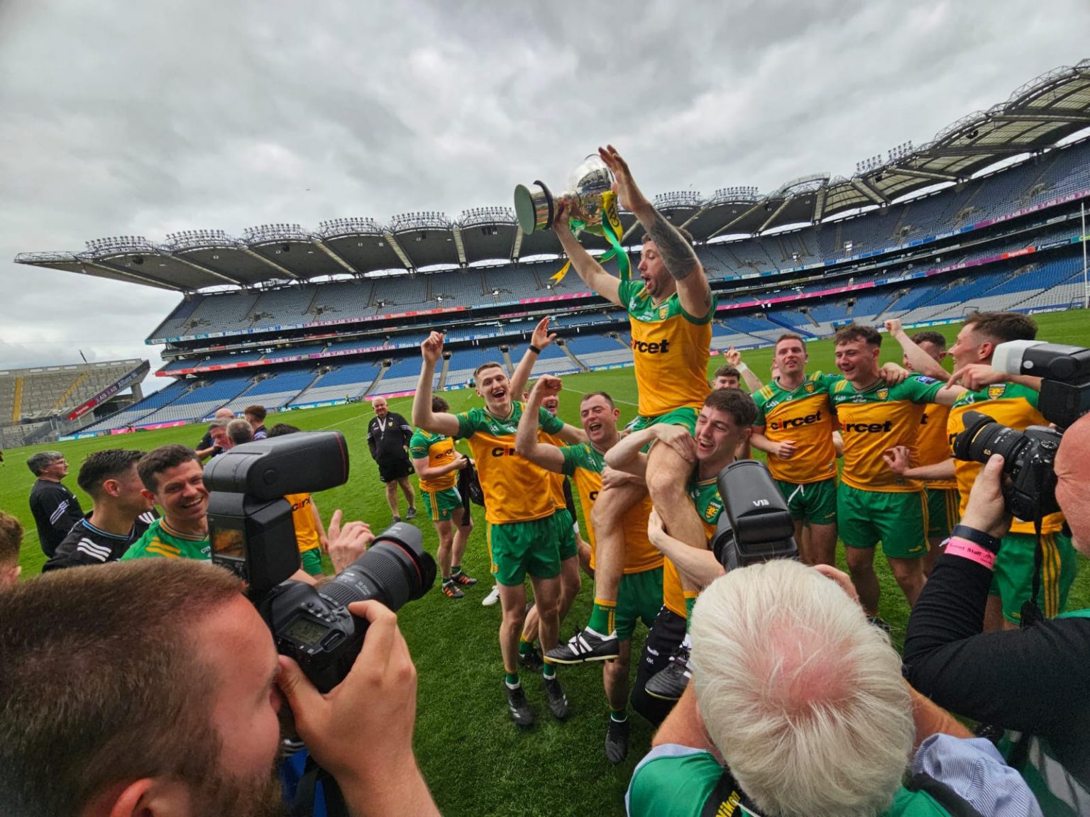 Donegal win the Nicky Rackard Cup: Reaction from Danny Cullen and Josh ...