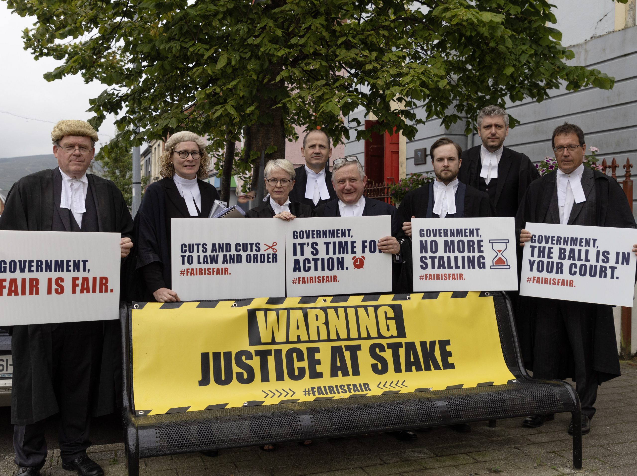 Protest to take place today outside Buncrana Courthouse as barristers ...