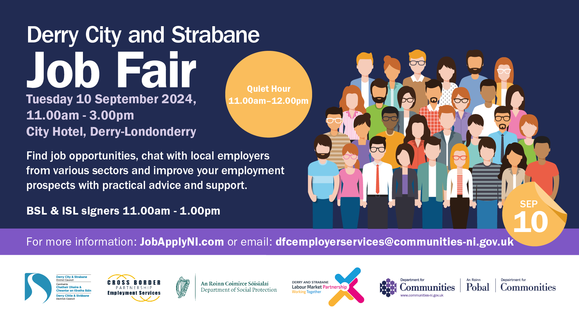 Derry City and Strabane District Council to host cross-border jobs fair ...