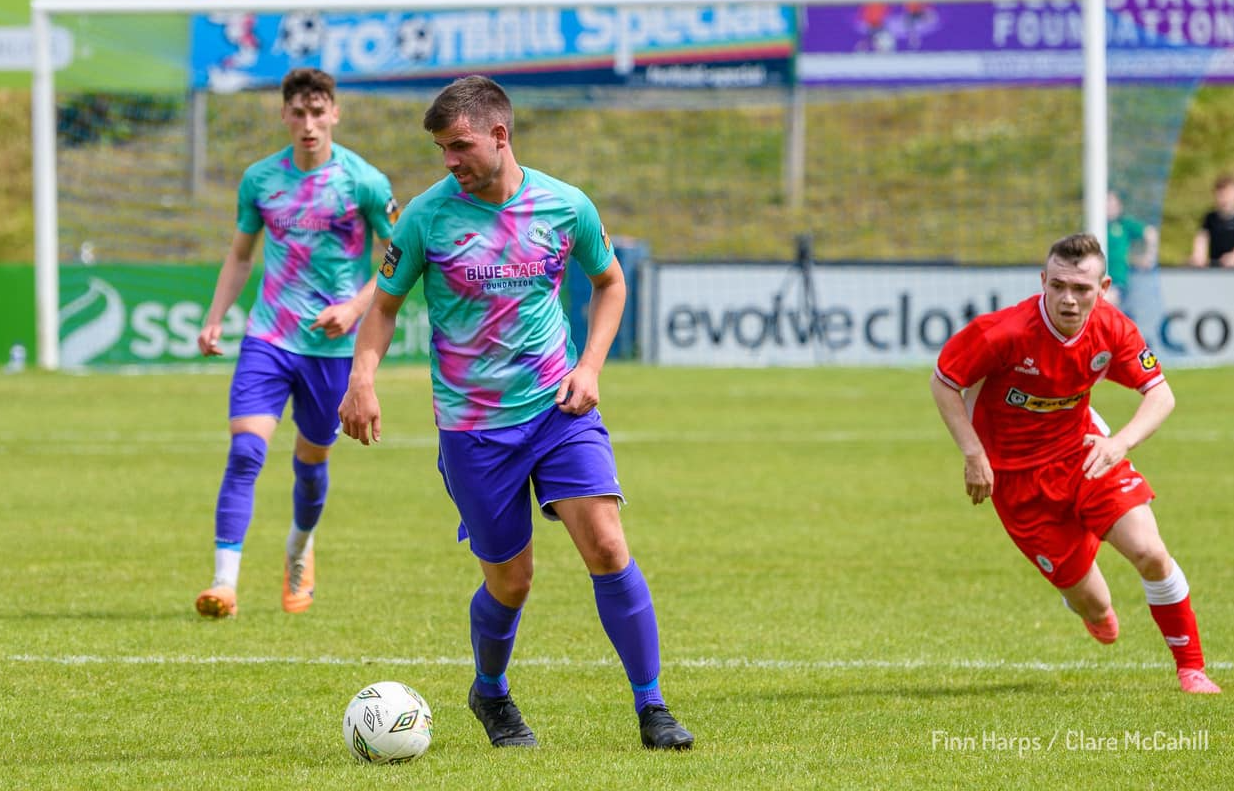 Tourish re-signs for Finn Harps - Highland Radio - Latest Donegal News ...