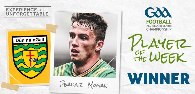 Peadar Mogan named GAA.ie Footballer Of The Week - Highland Radio ...