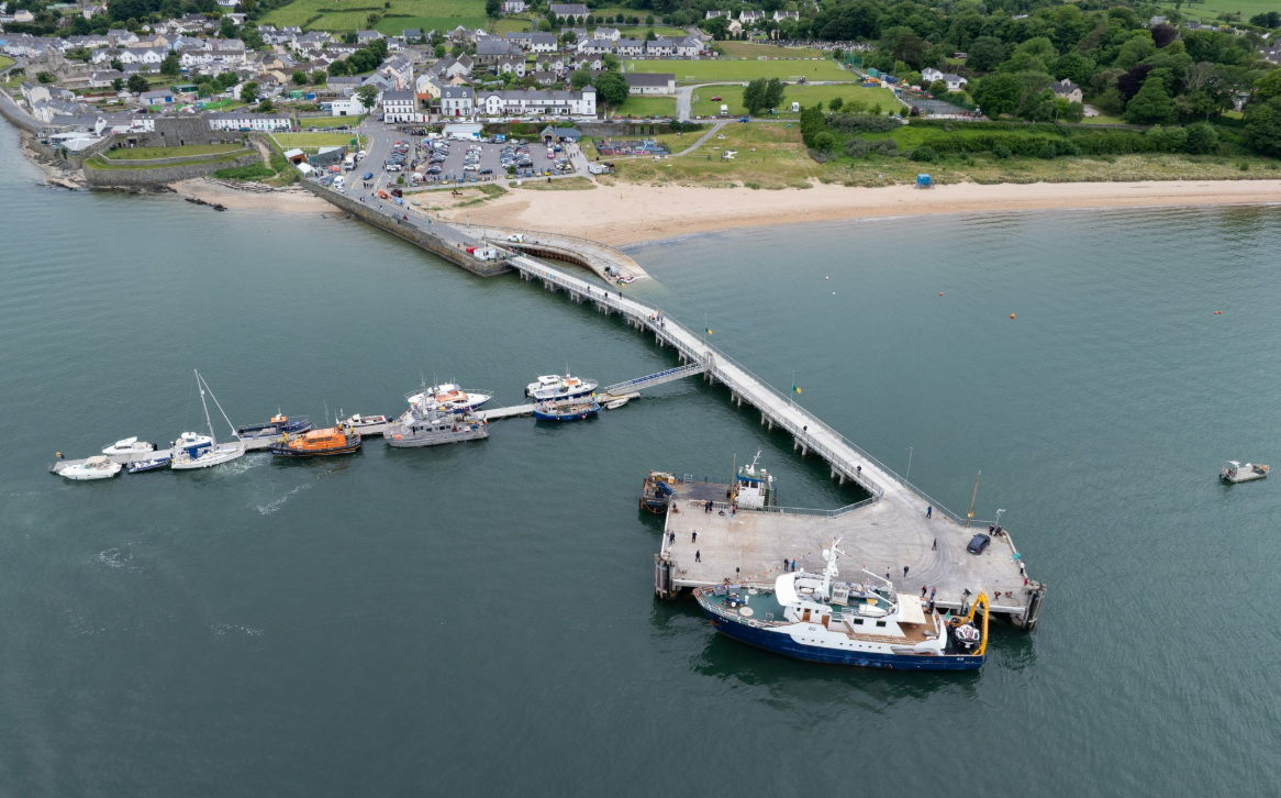 Rathmullan Pier officially reopens - Highland Radio - Latest Donegal ...