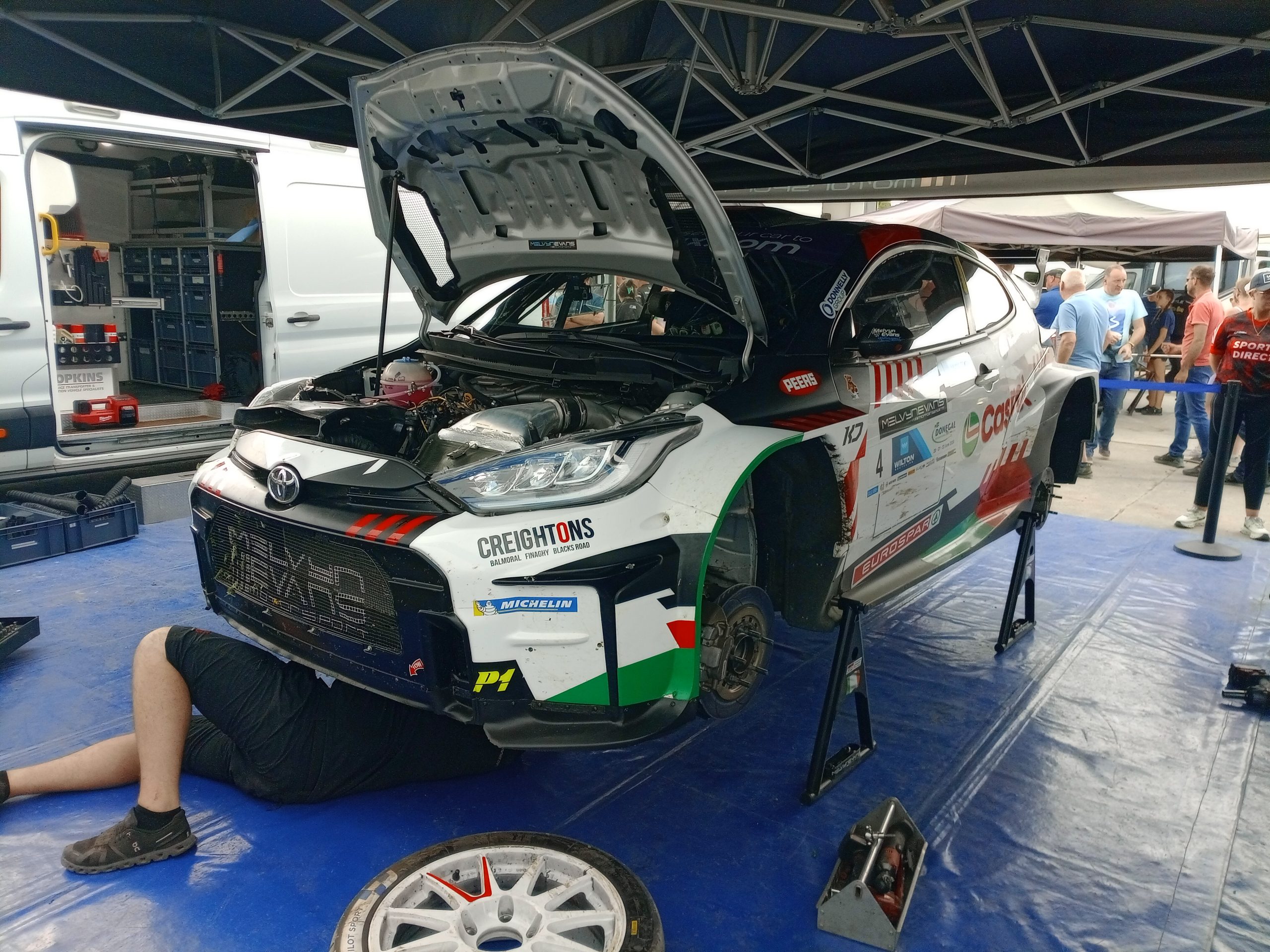 Rally: Service chats with the leaders as Day 2 heads into final two ...