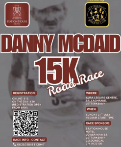 John Joe Doherty wins Danny McDaid 15K Road Race - Highland Radio ...