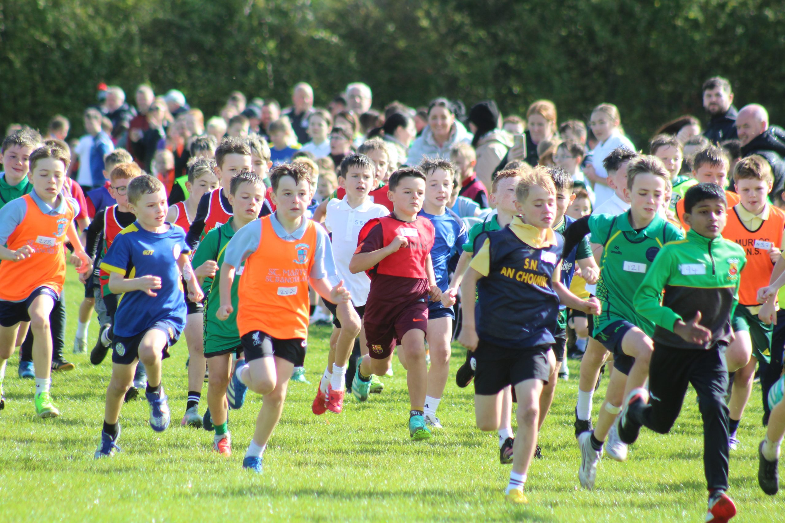 Big day of schools cross country at Finn Valley - Highland Radio ...
