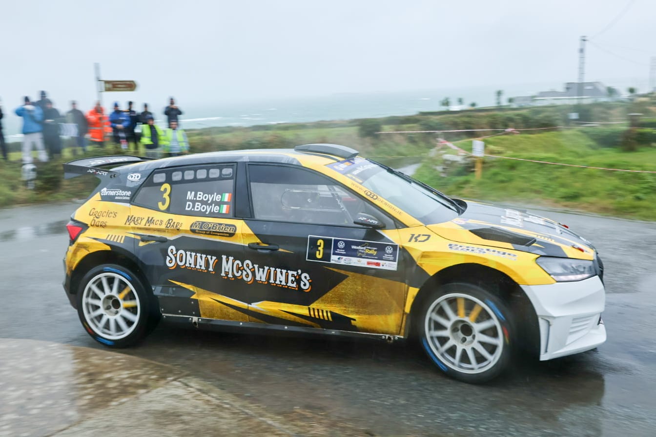 Michael Boyle wins Wexford Stages Rally - Highland Radio - Latest ...