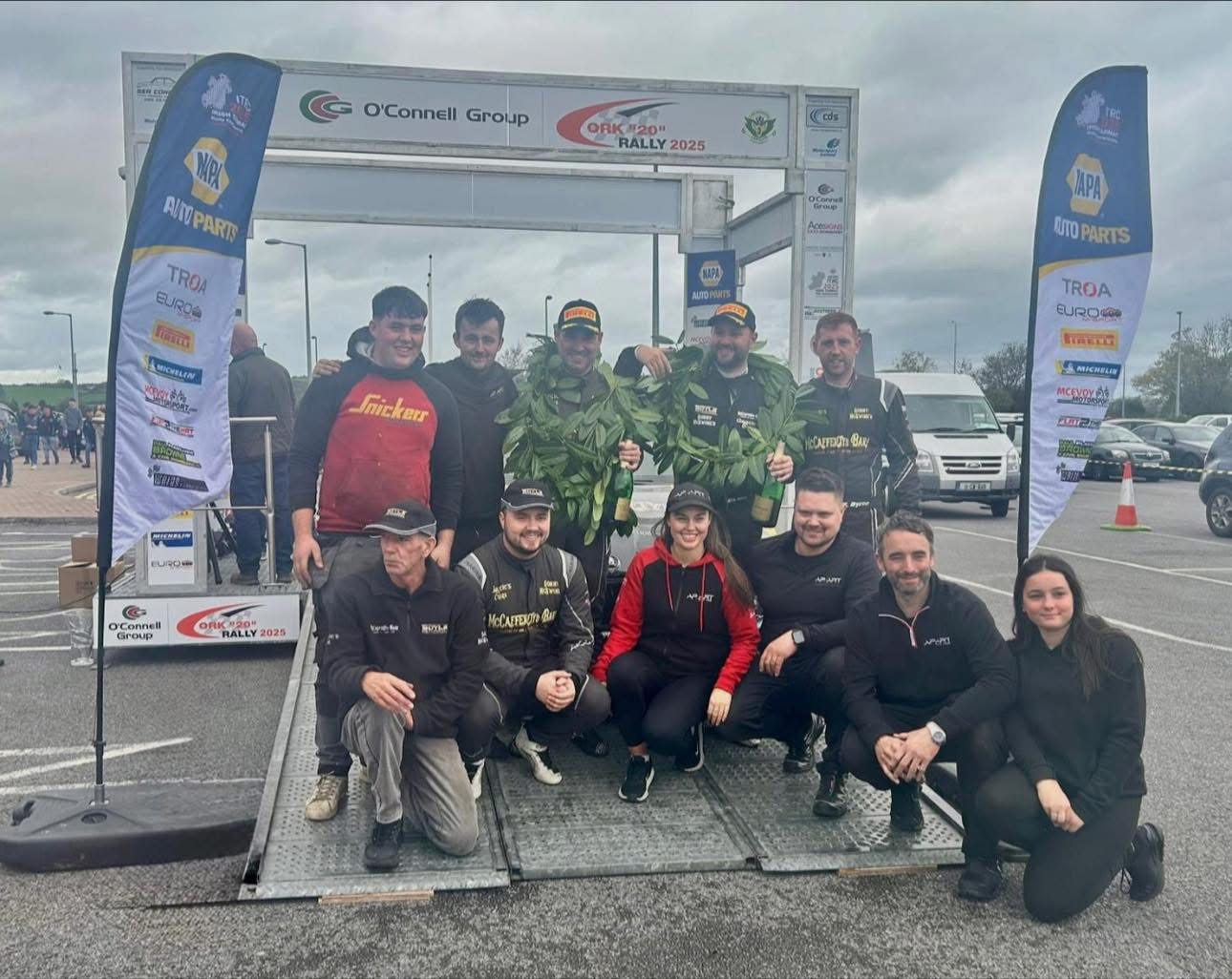 Michael Boyle and Dermot McCafferty win Cork 20 Rally - Highland Radio ...