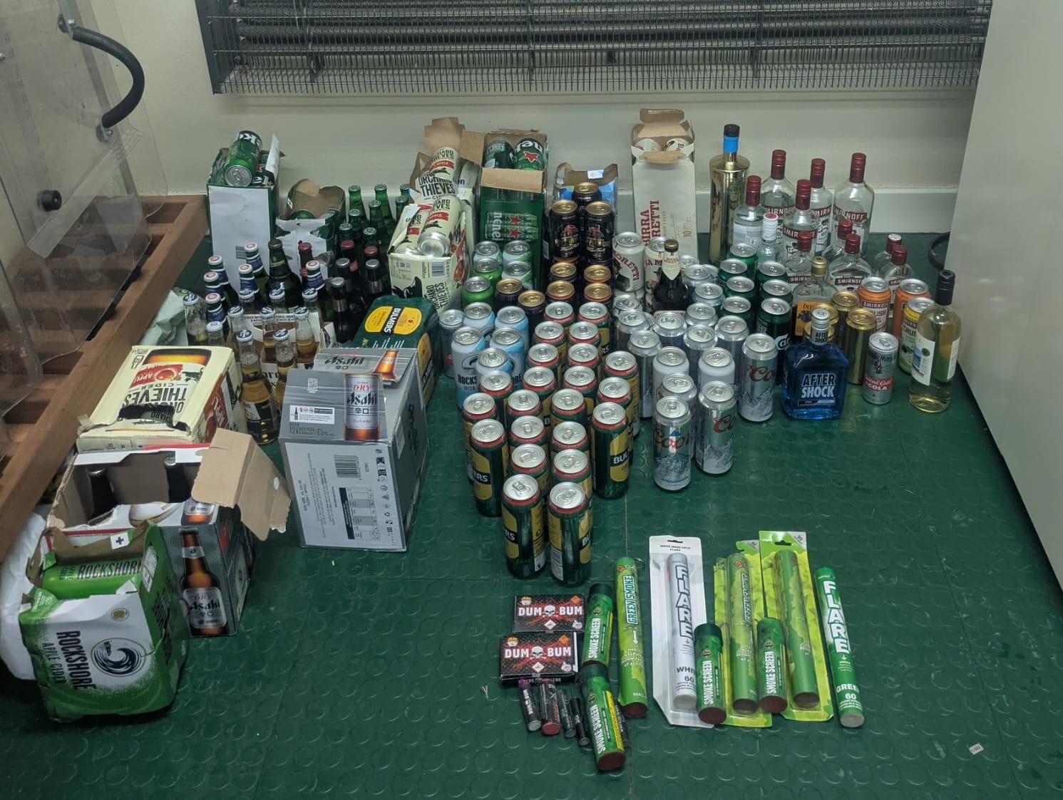 Police seize alcohol and fireworks in Strabane from bus bound Derry ...