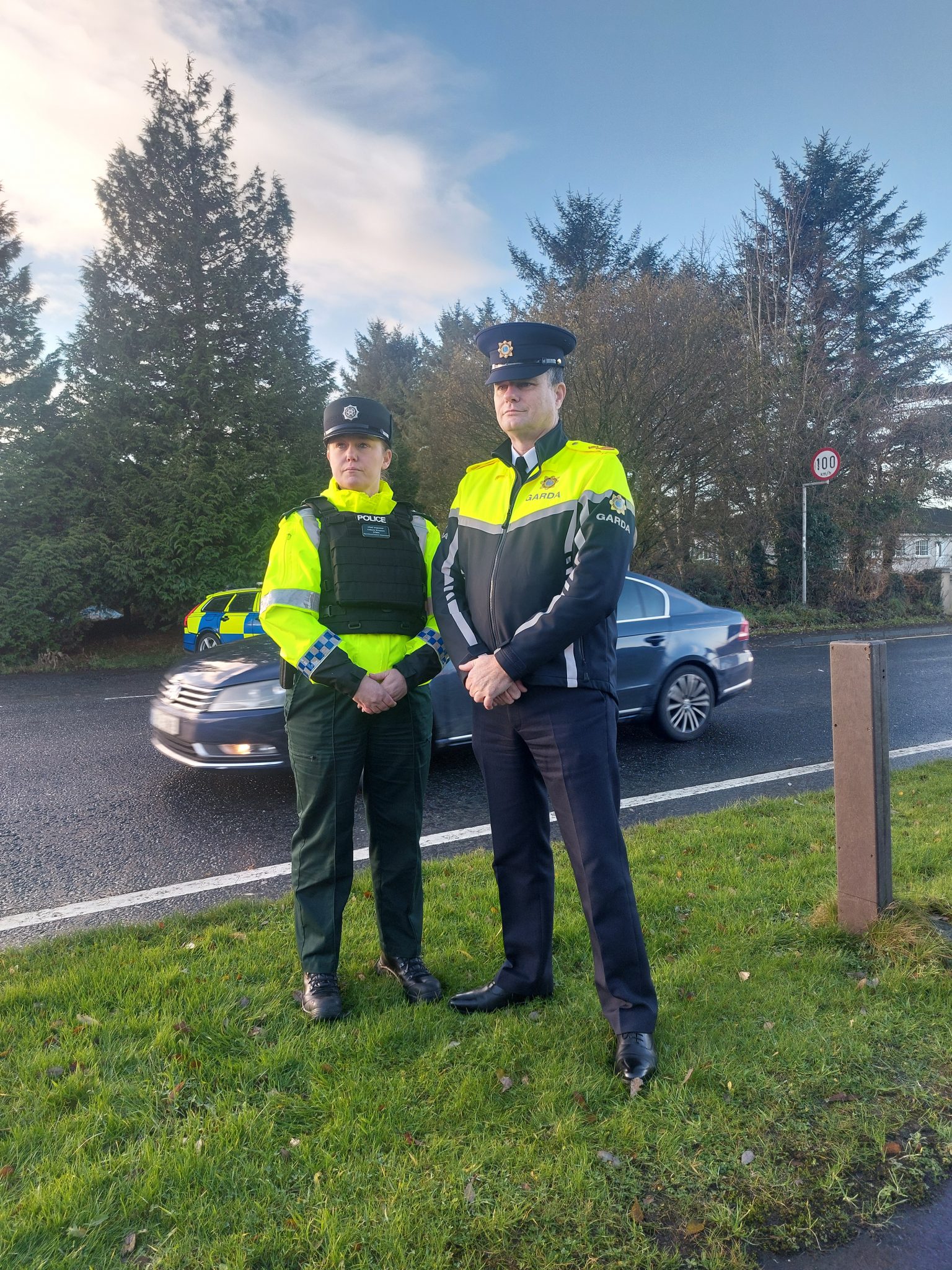 PSNI and Gardaí launch joint festive road safety appeal in Bridgend ...