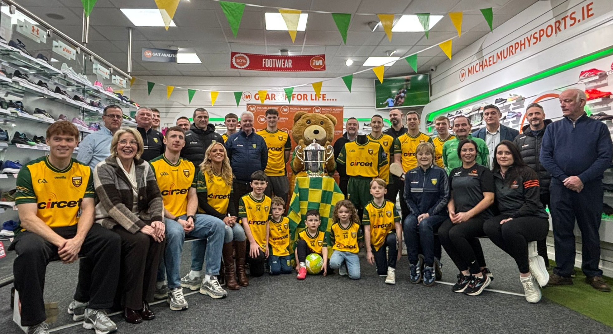 Donegal GAA launch new jersey - Sean Patton, Brian McIntyre & Gerard ...