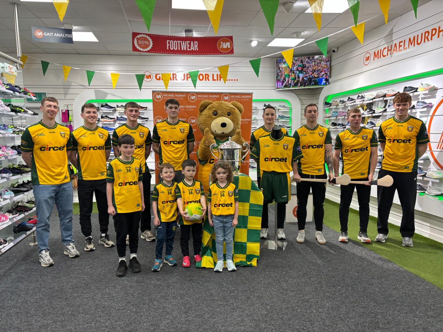 Donegal GAA launch new jersey - Sean Patton, Brian McIntyre & Gerard ...