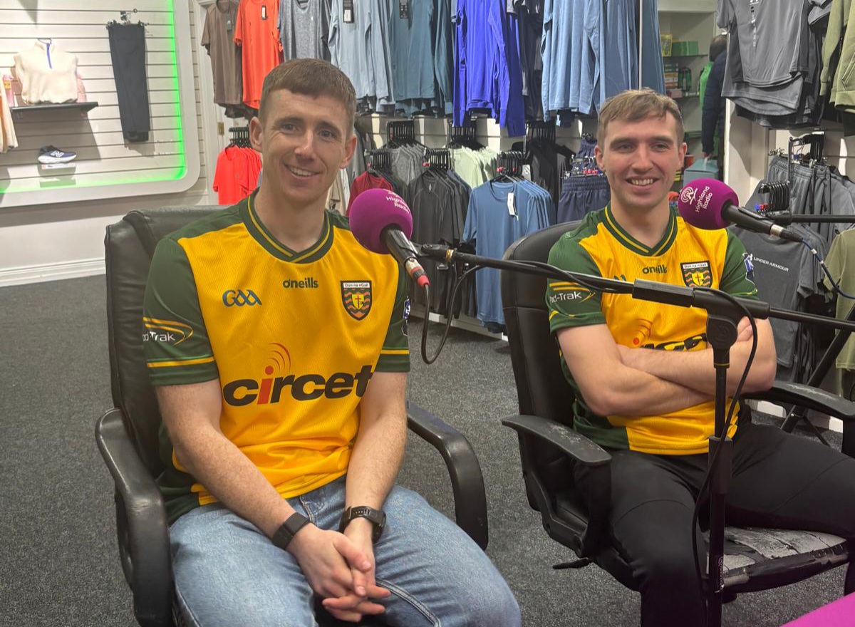 Donegal GAA launch new jersey - Sean Patton, Brian McIntyre & Gerard ...