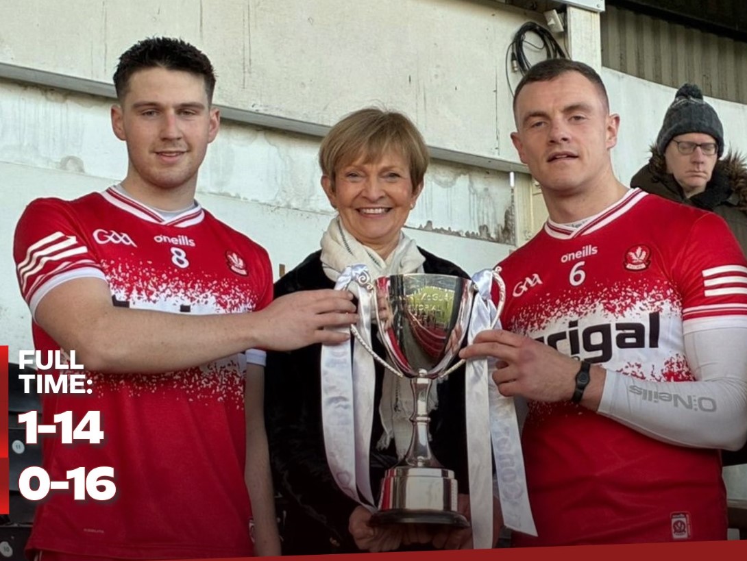 Late drama at Celtic Park hands Derry Conor McGurk Cup - Highland Radio ...