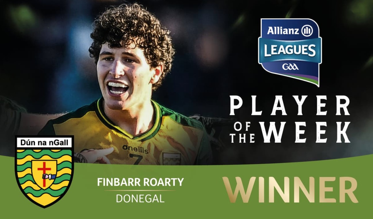 Roarty named GAA Footballer Of The Week - Highland Radio - Latest ...