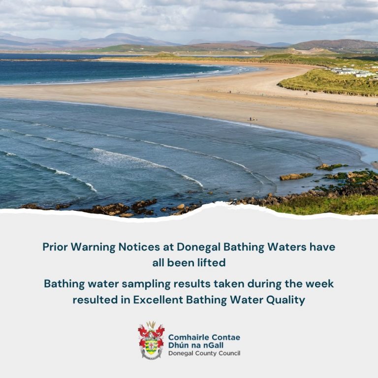 Seven Donegal beaches given all-clear following compliance sampling ...