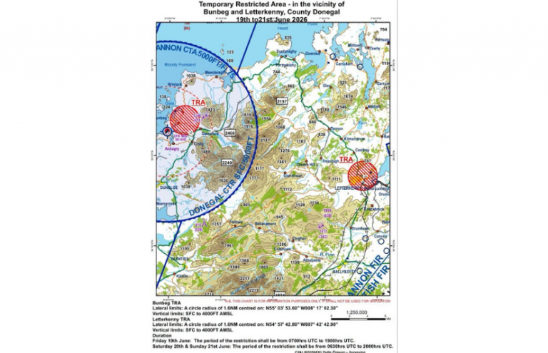 No-fly zones imposed over Donegal ahead of rally weekend - Highland ...